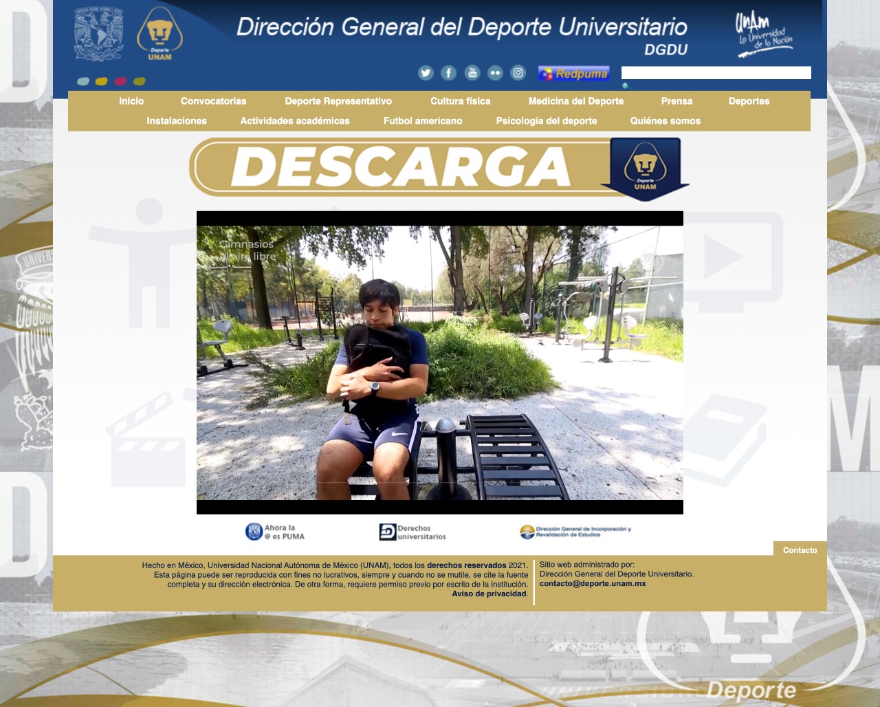 Nace Descarga Deporte UNAM ;para facilitar el acceso a la activación ...